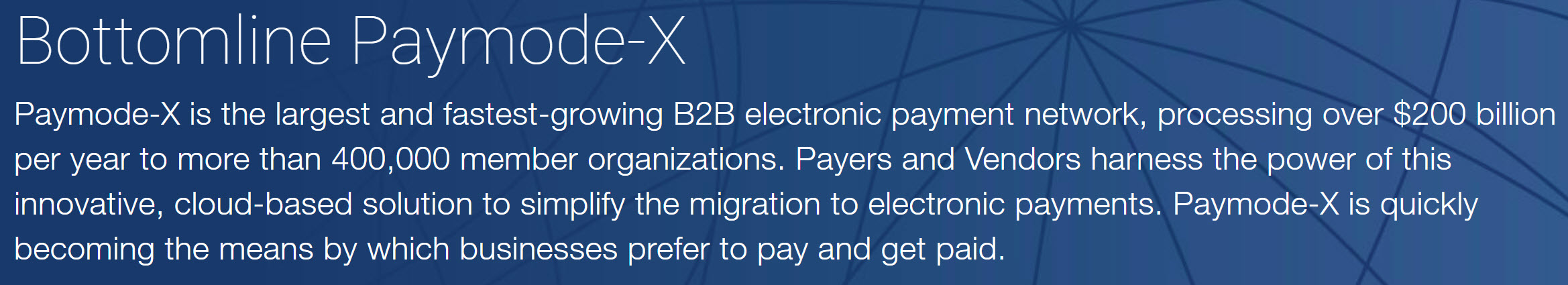 B2B Payments Economics Courtesy of Bottomline Technologies (Paymode-X)